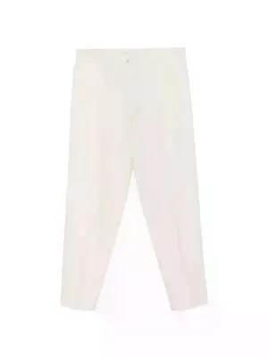 BRIGLIA 1949 Manhattans Pleated Trousers - Neutrals