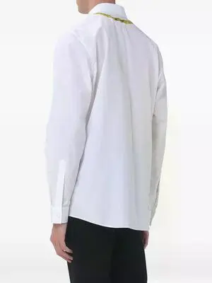 Moschino Measuring-tape Print Button-down Shirt