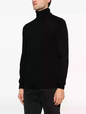 JEORDIE'S Ribbed-knit Roll-neck Sweater