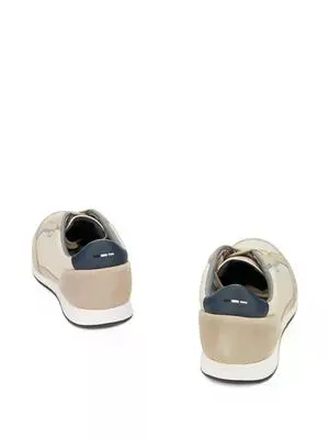 BOSS Logo-print Panelled Sneakers