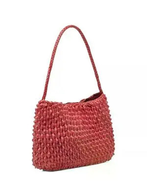 Dragon Diffusion Basil Woven Leather Tote Bag