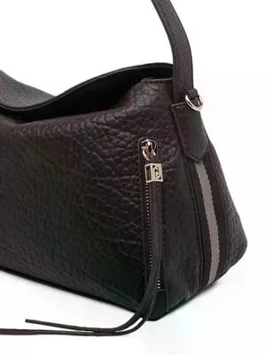Liu Jo Pebbled-effect Logo-plaque Tote Bag