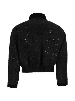 FAY 3 Ganci Bouclé-tweed Bomber Jacket