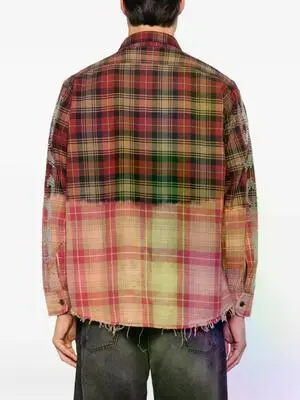 ERCOLE STUDIO Stud-embellished Dip-dye Shirt