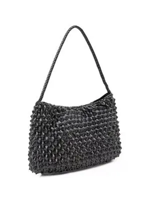 Dragon Diffusion Basil Woven Leather Tote Bag