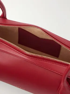 Alaïa Le Teckel Medium Leather Shoulder Bag - Red