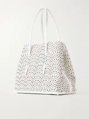 Alaïa Mina Laser-cut Leather Tote