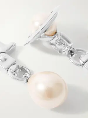 VIVIENNE WESTWOOD Claude Embellished -tone Earrings