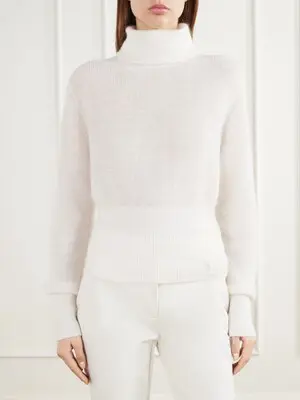 WE NORWEGIANS Pudder Ribbed-knit Turtleneck Sweater