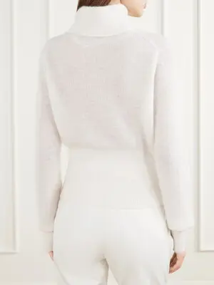 WE NORWEGIANS Pudder Ribbed-knit Turtleneck Sweater