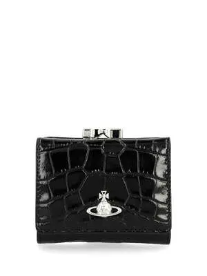 VIVIENNE WESTWOOD Frame Small Wallet - Black