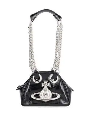 VIVIENNE WESTWOOD Archive Orb Chain Handbag - Black