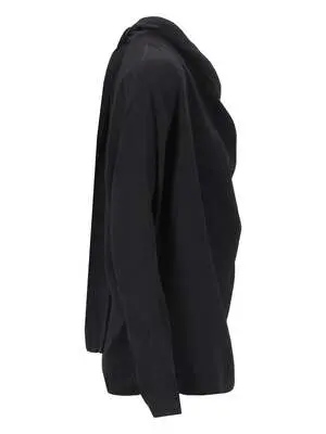 TOTEME Cowl Neck Blouse - Black