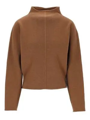 Max Mara Giglio Turtleneck Top - Brown