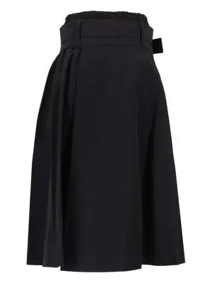 Loewe Technical Cotton Fabric Skirt