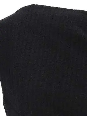 TOTEME One-shoulder Top - Black