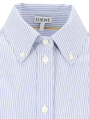 Loewe Fluid Wool Striped Shirt