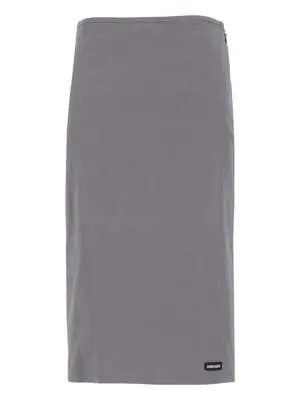 MIU MIU Miu Miu Women Stretch Poplin Skirt