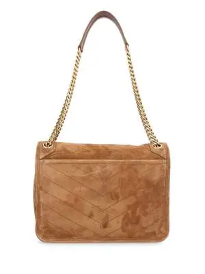 Saint Laurent Niki Shoulder Bag - Brown