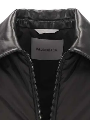 Balenciaga Twill Cocoon Bomber Jacket