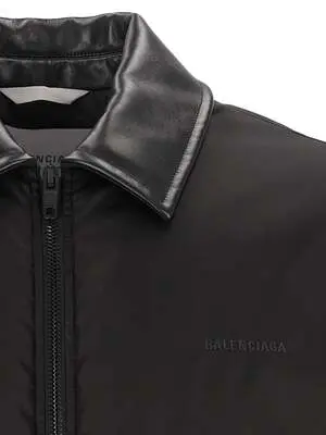 Balenciaga Twill Cocoon Bomber Jacket