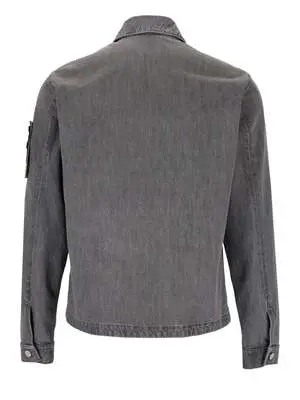 Stone Island Biker Jacket - Gray