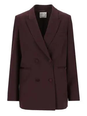 FORTE_FORTE Double-breasted Jacket - Multicolor