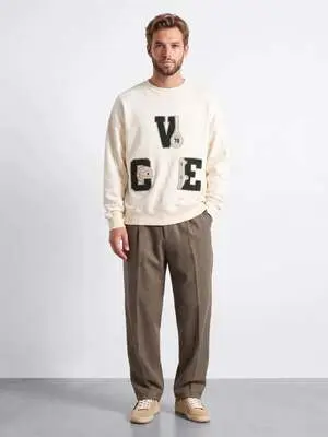 GOLDEN GOOSE Swetshirt With Patches