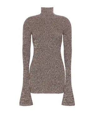 Sportmax Spxbouquet Knitted Jumper - Chocolate