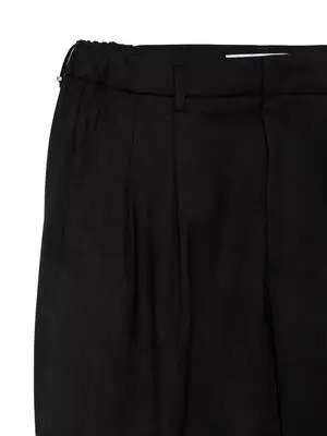 BE ABLE Pleated Elasticated-waist Trousers