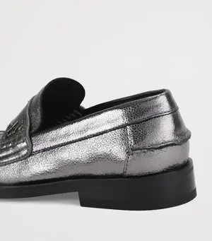 Kurt Geiger Leather Lombard Loafers