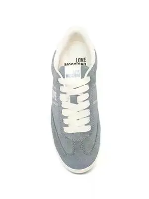 Moschino Cloud25 Logo-print Suede Sneakers