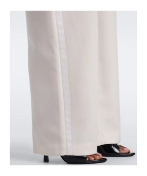 Magda Butrym Silk Wool Wide-leg Trousers