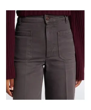 Victoria Beckham Wide-leg Jeans - Black