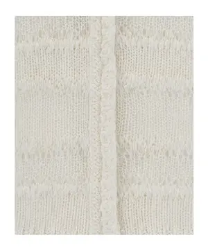Fabiana Filippi Open-knit Striped Cardigan