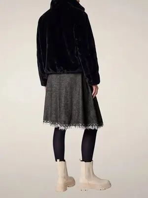 SAVE THE DUCK Reversible Faux Fur Jacket