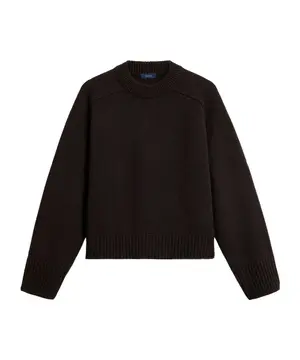 Soeur Crew-neck Sweater - Chocolate