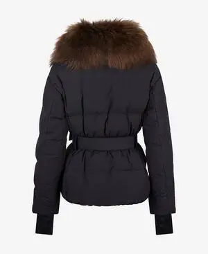 Moncler Sioule Shearling-trimmed Insulated Ski Jacket