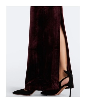 Roland Mouret Embellished Velvet Gown