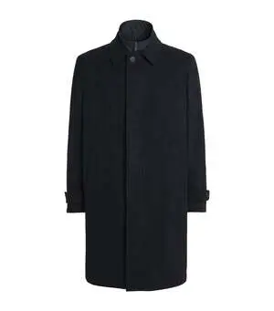 Corneliani Virgin Wool-cashmere Overcoat
