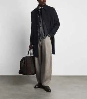 Corneliani Virgin Wool-cashmere Overcoat