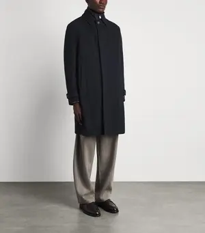 Corneliani Virgin Wool-cashmere Overcoat