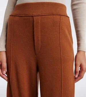 Jardin Des Orangers Wool And Cashmere Wide-leg Pants
