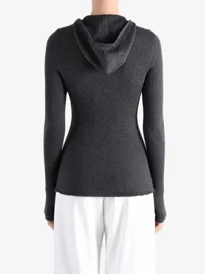 Cecilie Bahnsen Zip-up Knit Top