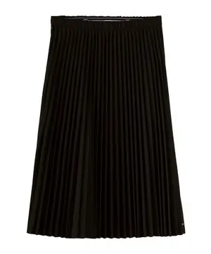 Tommy Hilfiger Pleated Midi Skirt