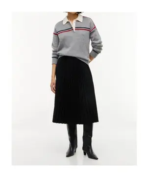 Tommy Hilfiger Pleated Midi Skirt