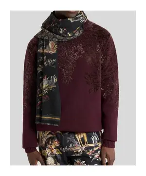 Etro Floral Printed Scarf