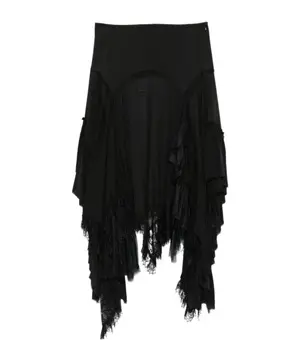 ANN DEMEULEMEESTER Asymmetrical Skirt - Good