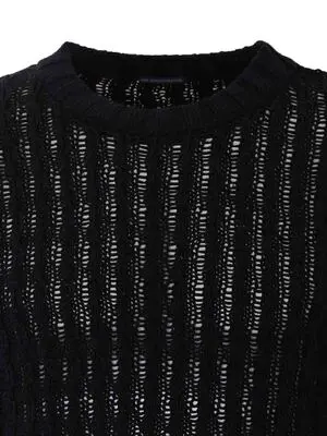 ANN DEMEULEMEESTER Long-sleeve Knit Top