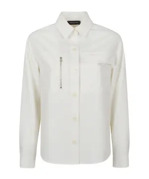 Fabiana Filippi Shirt With Zippered Flap Pockets